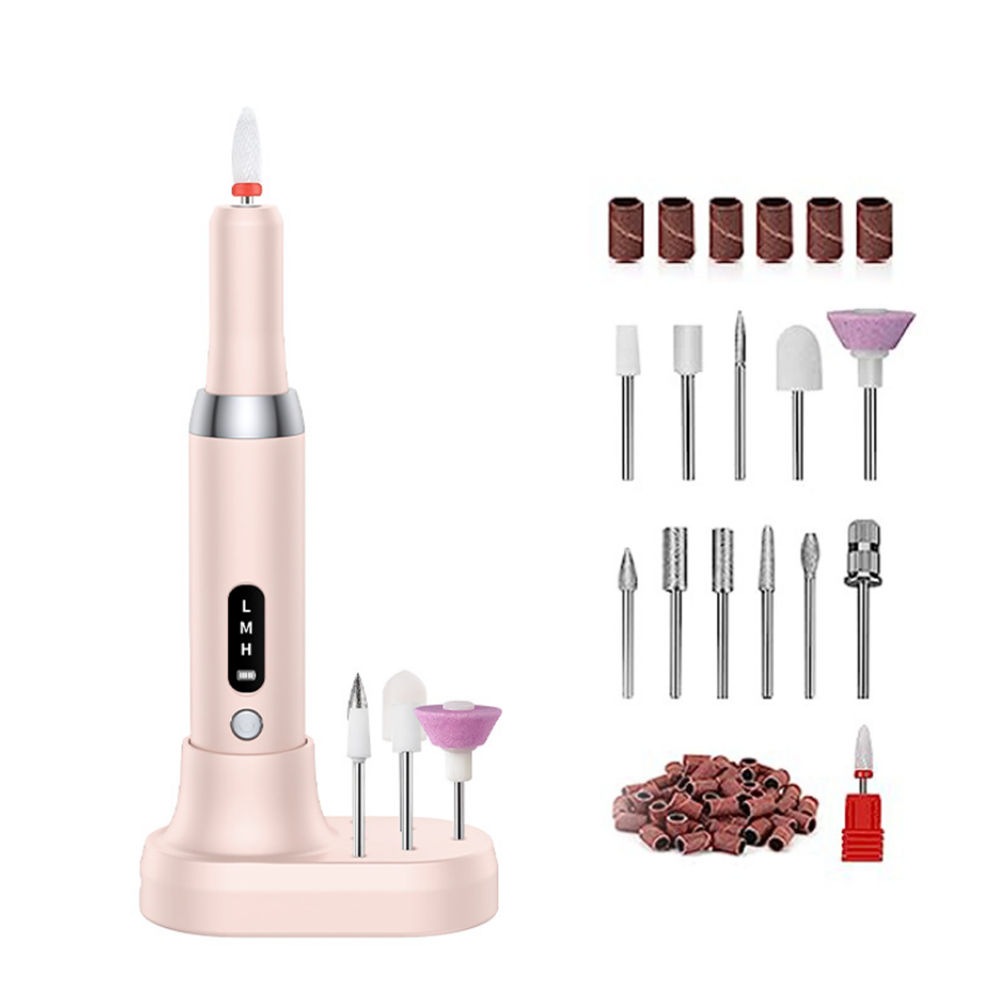 Buy New Model Nail Polish Machine Mini Electric Nail Remover (Pink ...