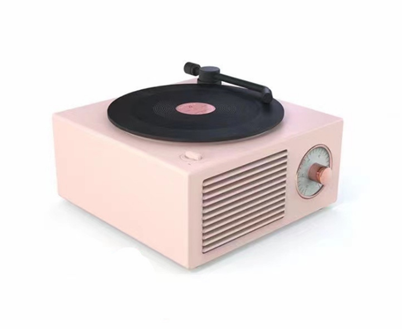 Buy S11 1000 MAh Desktop Retro Atomic Record Player Shape Bluetooth ...