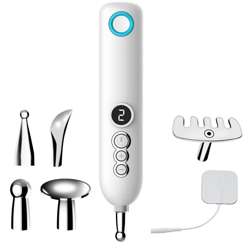 Buy Smart Rechargeable Meridian Pen Hot Compress Pulse Acupuncture ...