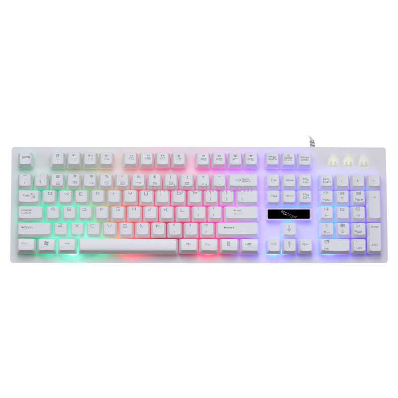 Buy ZGB G20 104 Keys USB Wired Mechanical Feel Glowing Computer ...