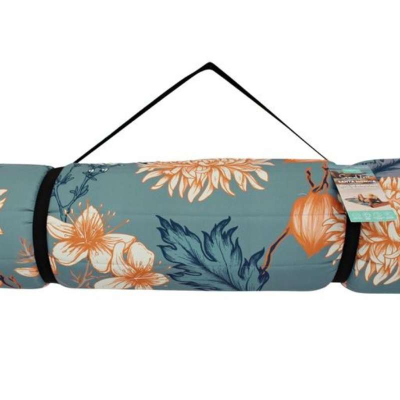 Buy Cotton Beach Sand Free Merimbula Roll Up Summer Beach Mat - MyDeal ...