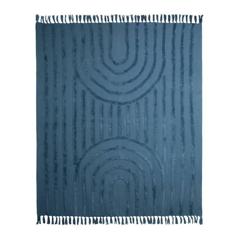 Buy J.Elliot Zen Steel Blue Throw - MyDeal Australia