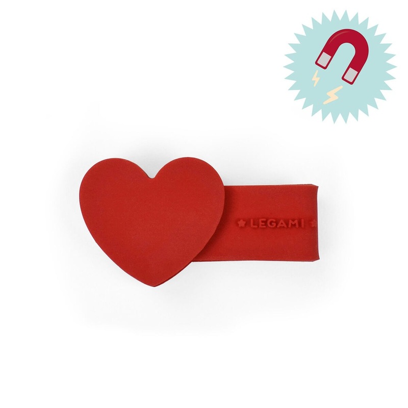 Buy Legami Magnetic Clip Heart Paper Pen Cable Cord Wire Holder ...