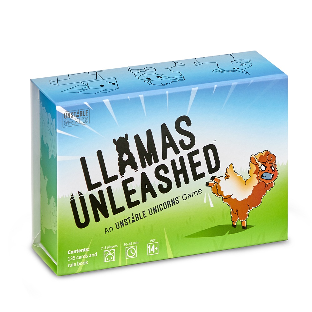 Buy Tee Turtle Llamas Unleashed Unstable Unicorn Base Game - MyDeal ...