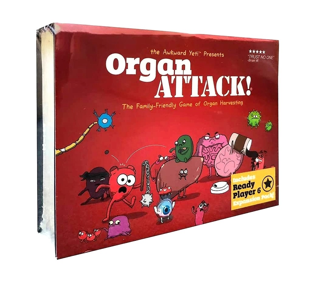 Buy The Awkward Yeti Organ ATTACK! Card Game for 2 to 6 Players Ages 10 ...