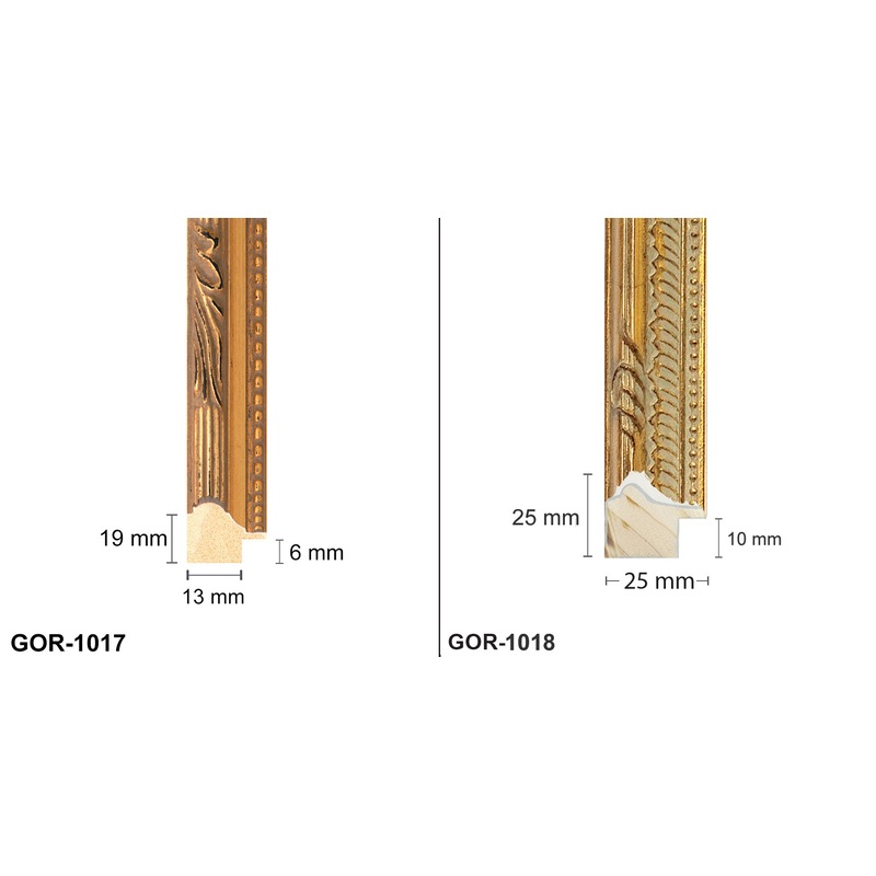 Buy Wooden Ornate Gold Classic Gold Photo Picture Frame for Wall Art ...