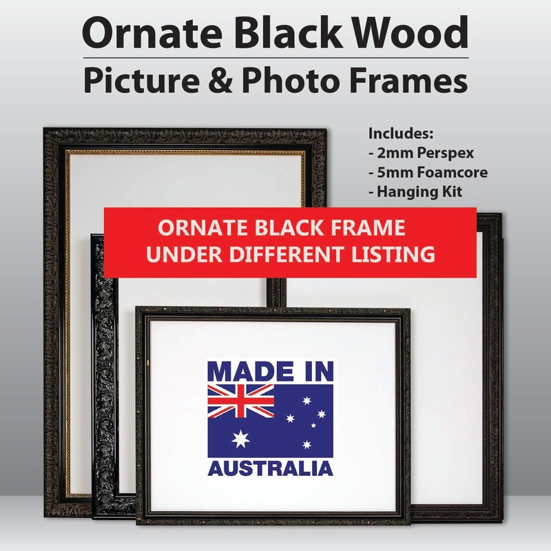 Buy Wooden Ornate Gold Classic Gold Photo Picture Frame for Wall Art ...