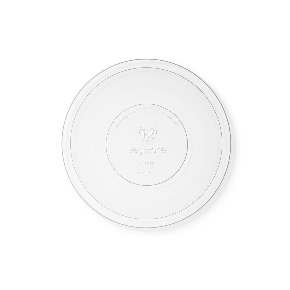 Buy Vegware PLA Flat Clear Cold Lid - to Suit RB-24 RB32 & RSC32 ...