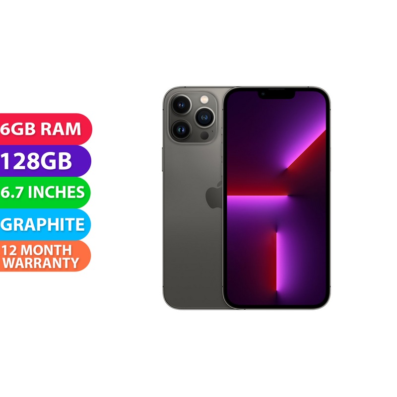 Buy Apple iPhone 13 Pro Max 5G (6GB RAM, 128GB, Graphite) - BRAND NEW ...