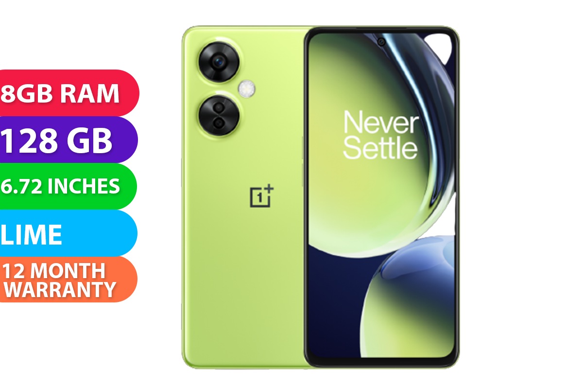 Buy OnePlus Nord CE 3 Lite 5G (8GB RAM, 128GB, Pastel Lime) - BRAND NEW ...