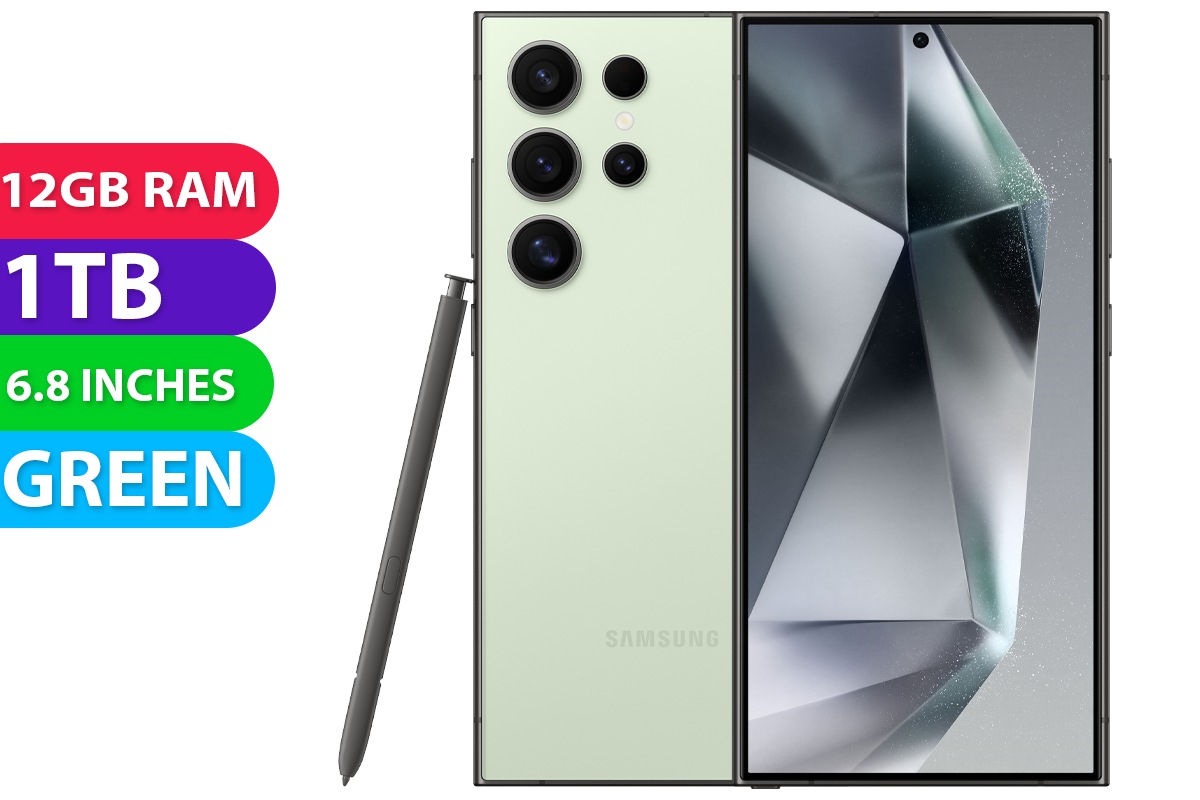 Buy Samsung Galaxy S24 Ultra 5G (1TB, Titanium Green) Australian Stock ...