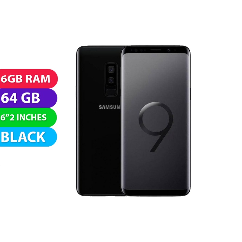 Buy Samsung Galaxy S9+ Plus (64GB, Midnight Black) Australian Stock ...