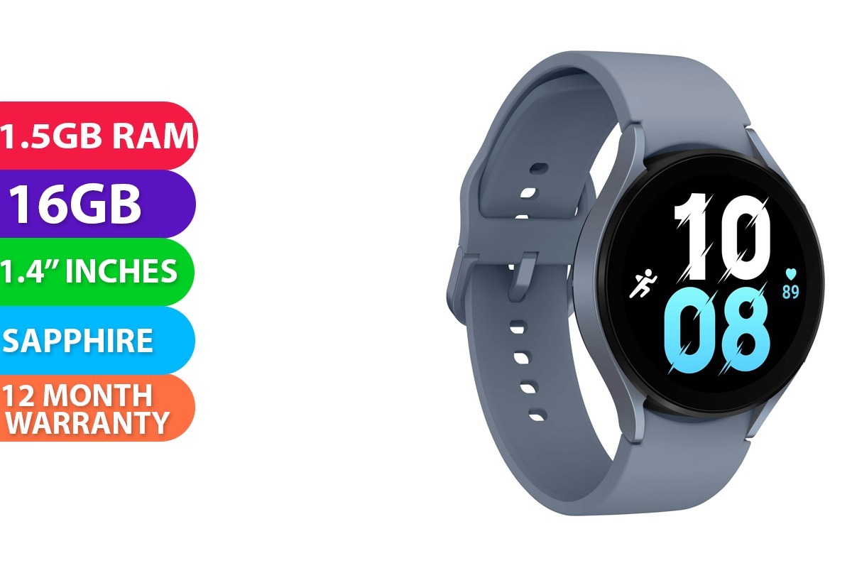 Buy Samsung Galaxy Watch Series 5 (R910, 44mm, Sapphire) - BRAND NEW ...