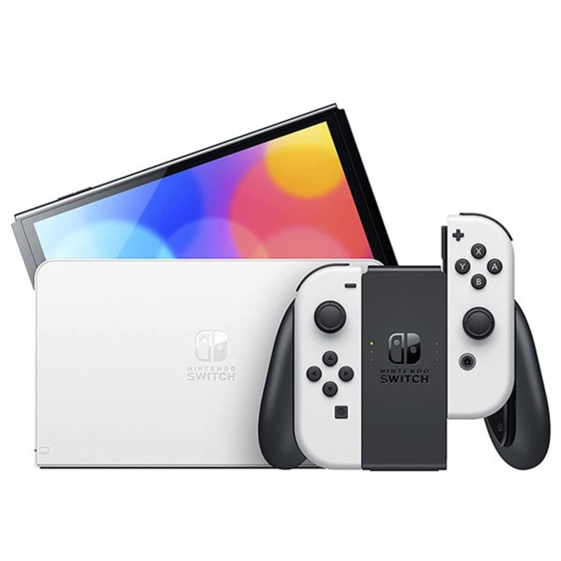 Buy Nintendo Switch OLED Edition White - Brand New - MyDeal