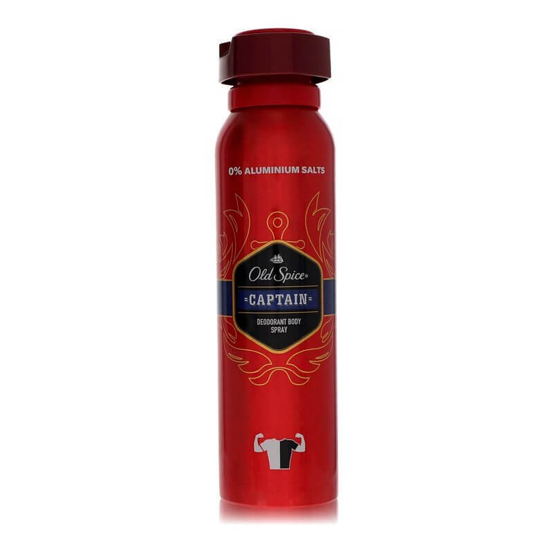 Buy Old Spice Captain Deodorant Body Spray 150ml (M) SP - MyDeal Australia