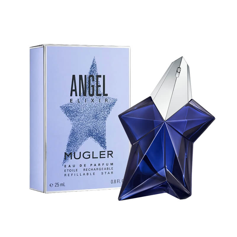Buy Thierry Mugler Angel Elixir (Refillable Star) 25ml EDP (L) SP - MyDeal Australia