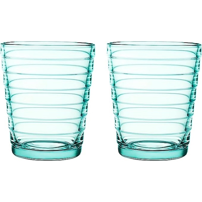 Buy Iittala Aino Aalto Green High Ball Glasses 220ml - set 2 - MyDeal
