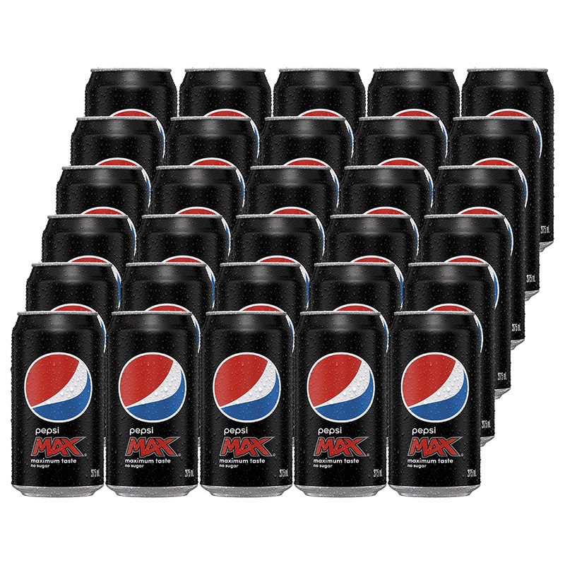Buy SCHWEPPES 375ML PEPSI MAX CANS 30PK 30 PACK - MyDeal