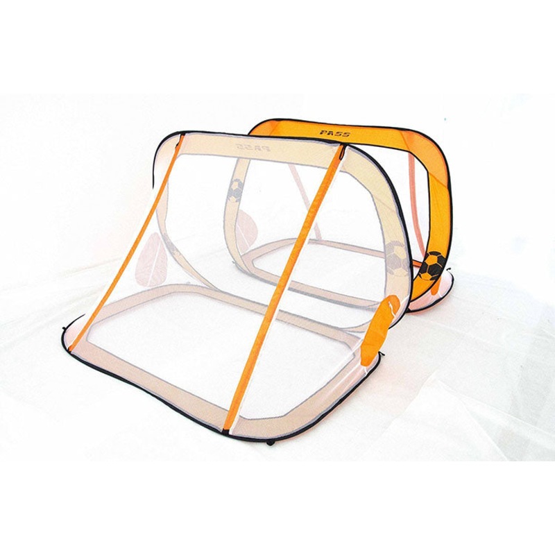 Buy 2x Pop Up Soccer Goals Football Net Kids Portable Mini Foldable Pop ...