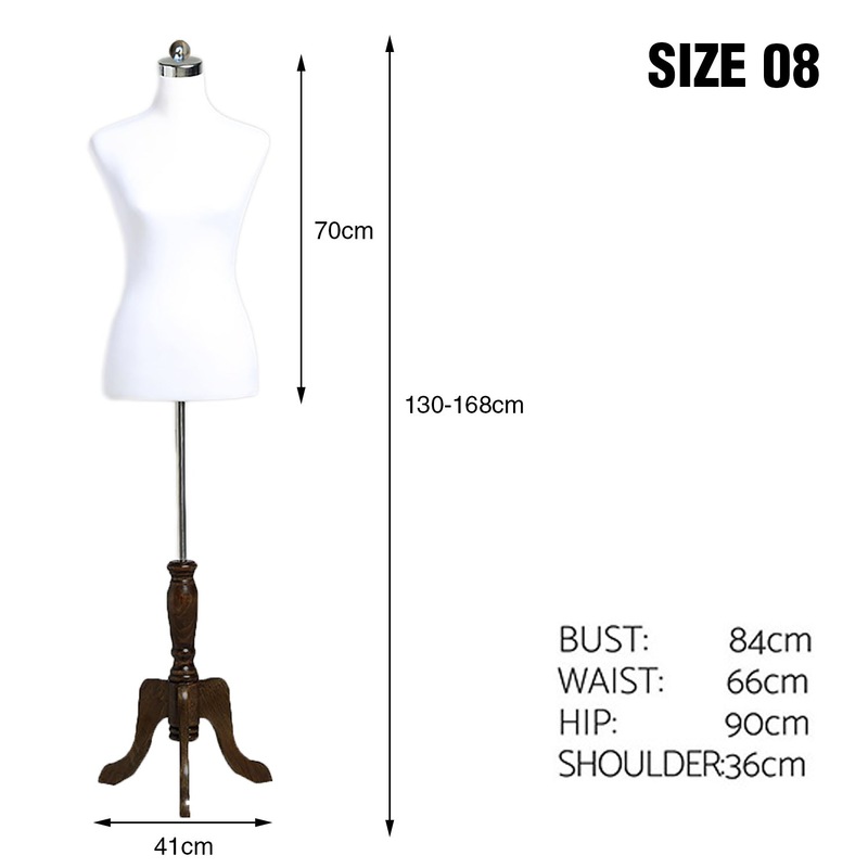 Buy Female Mannequin Dressmaker Model 168cm Dummy Display Torso Tailor ...