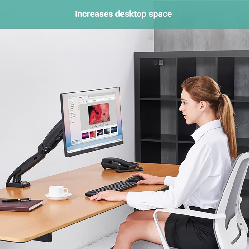 Buy Kartech Computer Monitor Arm LCD Holder Screen Bracket Display ...