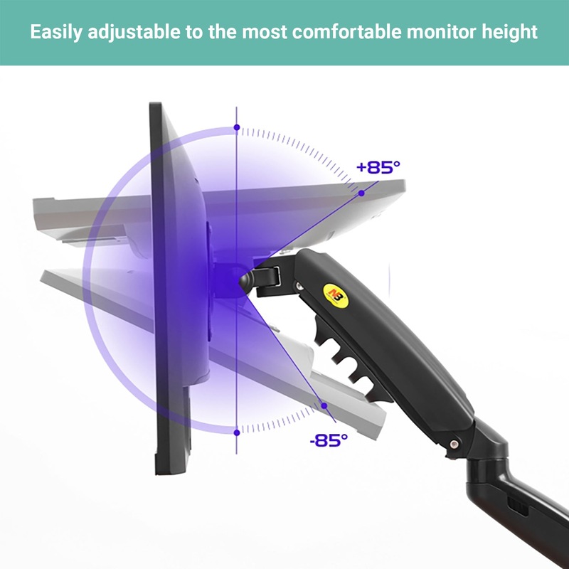 Buy Kartech Computer Monitor Arm LCD Holder Screen Bracket Display ...