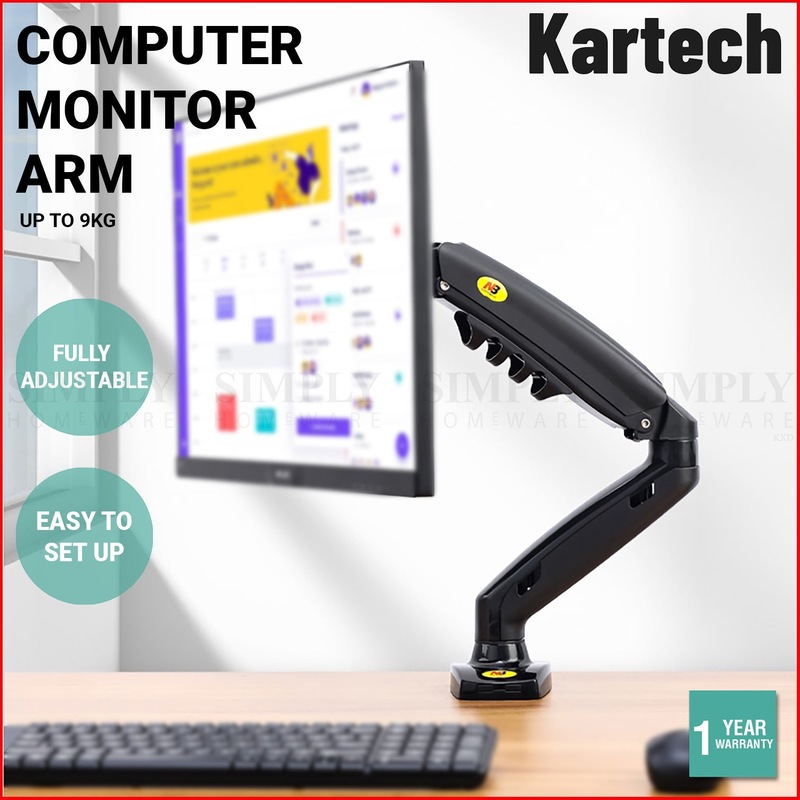 Buy Kartech Computer Monitor Arm LCD Holder Screen Bracket Display ...