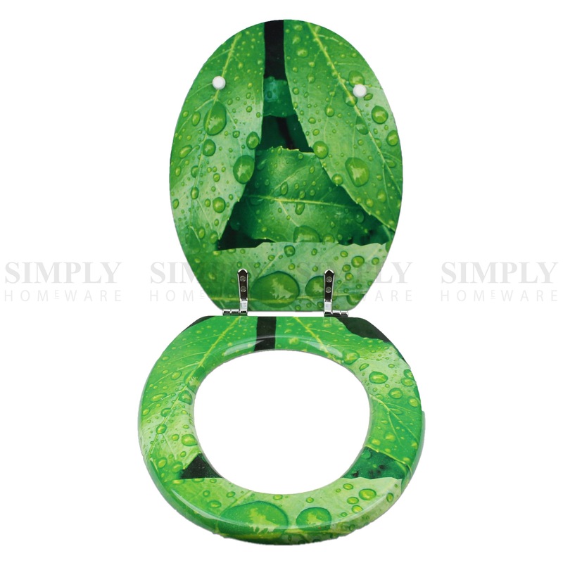 Buy Toilet Seat and Cover Lid Designer Hard Bathroom Covers WC Bath ...