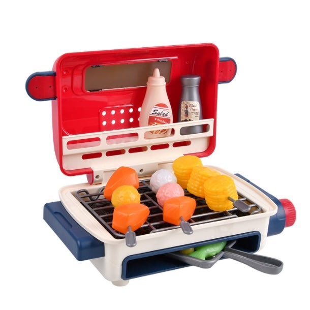 Buy Truboo Kids BBQ Pretend Play Toys 43pcs Kitchen Food Cooking ...