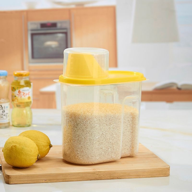 Buy Wasel Plastic Dried Food Storage Containers Lids Box Jars Airtight ...