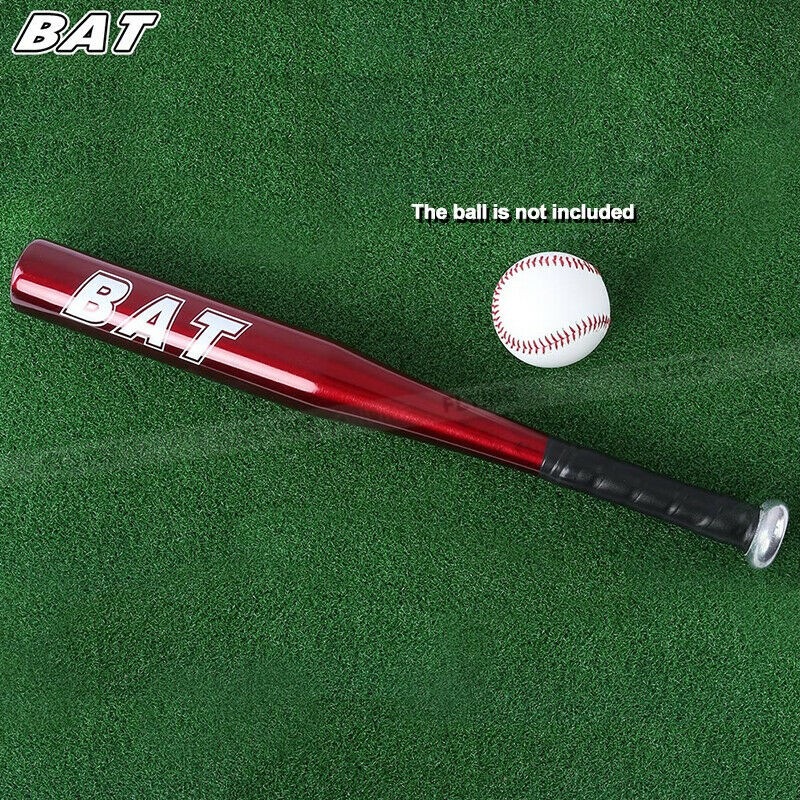 25" Red Aluminium Baseball Bat Racket Outdoor Sports Defense wood ...