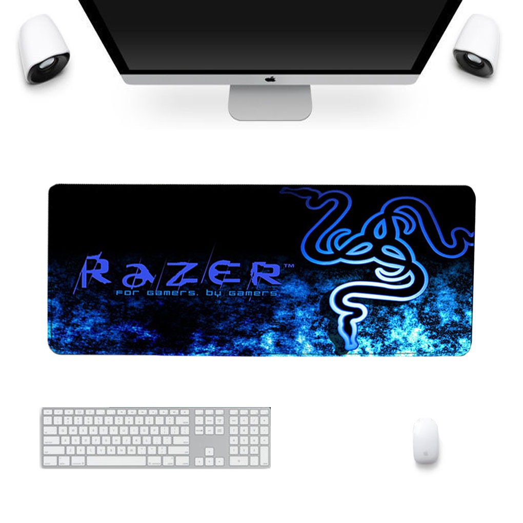Buy 80x30/90x40CM Extra Large Size Gaming Mouse Pad Desk Mat Anti-slip ...