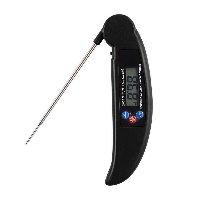 Buy Digital Cooking Thermometer Foldable Probe Temperature Kitchen Food ...