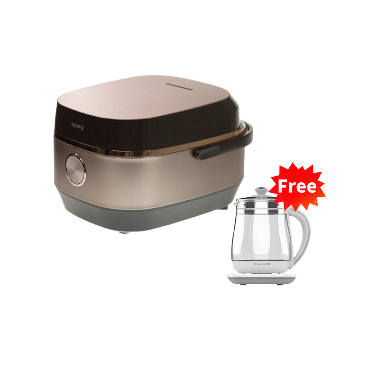 Buy Joyoung IH Induction Rice Cooker 4.0L F-40T88 Plus+Free Joyoung ...