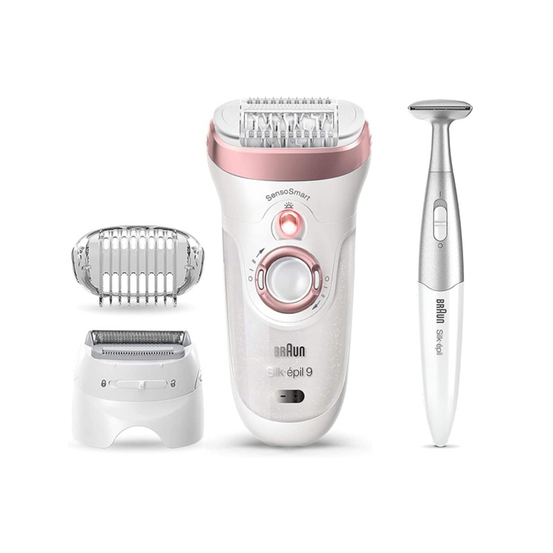 Buy Braun Silk-epil 9 SensoSmart 9/890 Wet & Dry Epilator - MyDeal