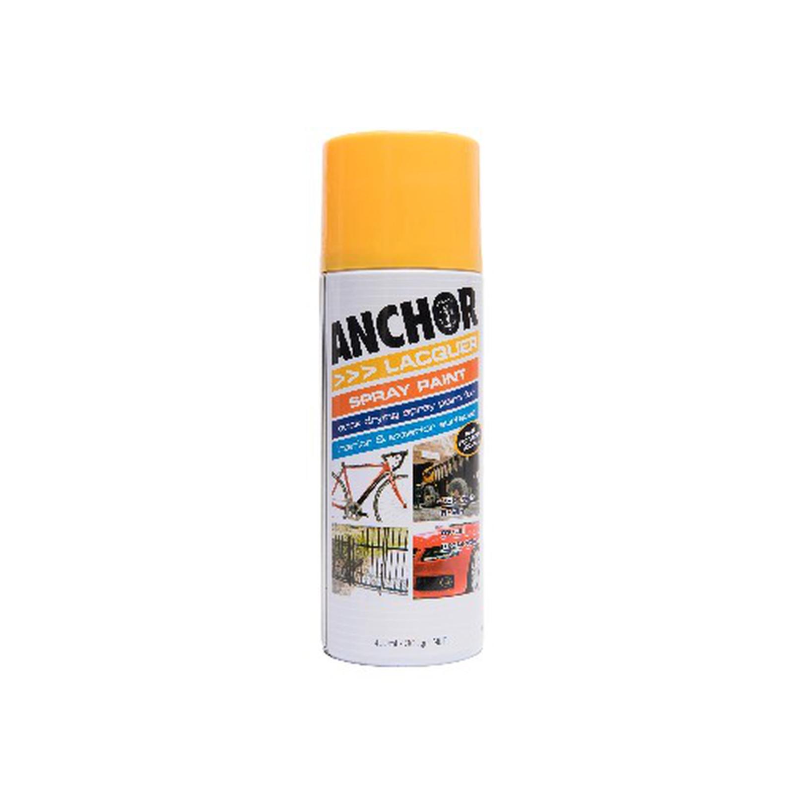 Buy Anchor 300g Lacquer Spray Paint - Mustard Yellow - MyDeal Australia