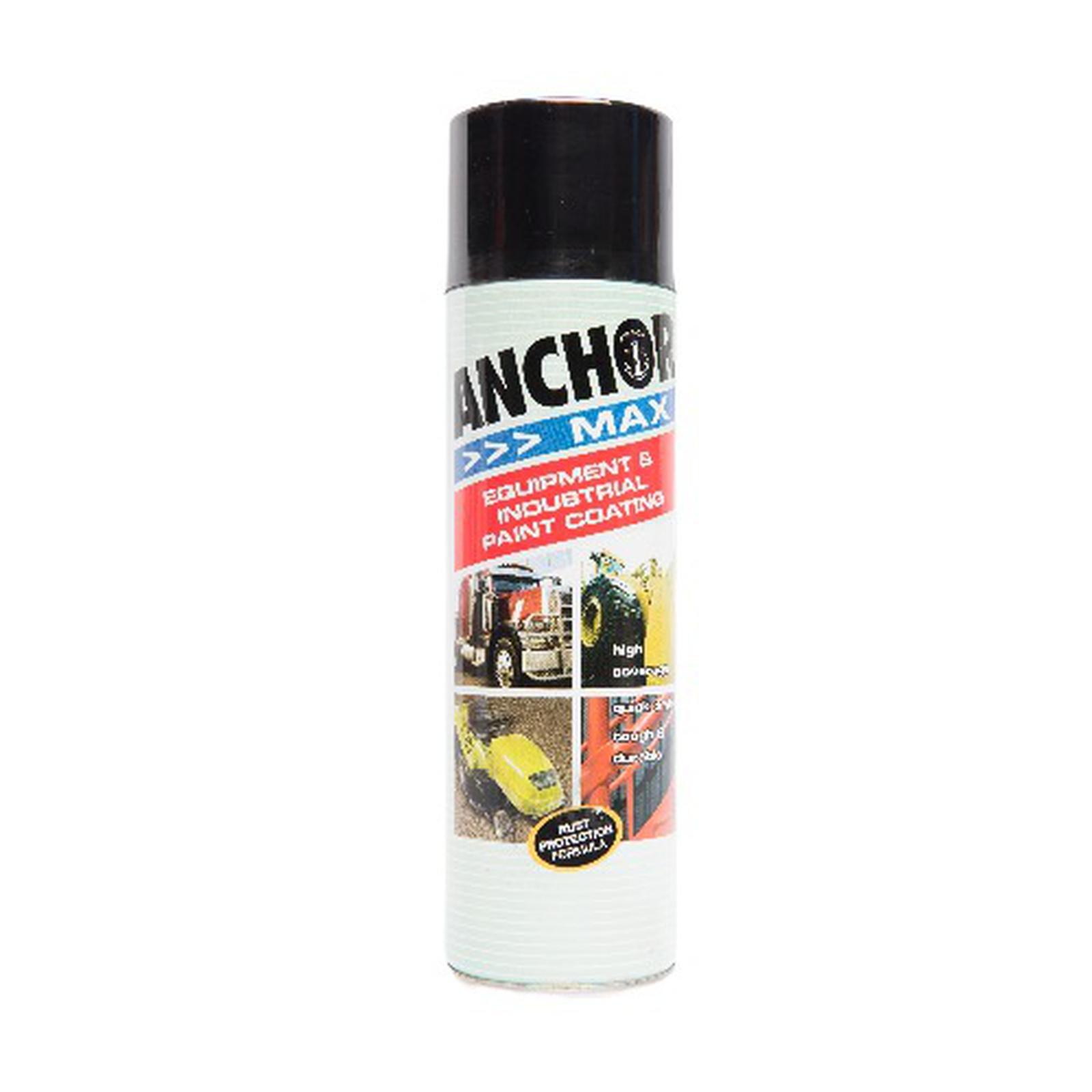 Buy Anchor Max 400g Industrial Equipment Paint - Matte Black - MyDeal ...