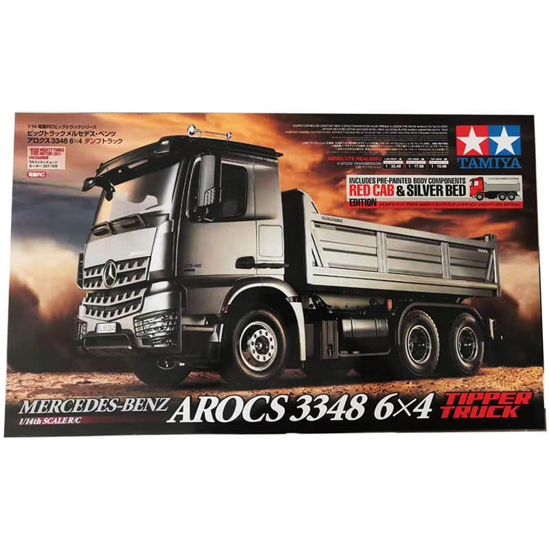 Buy Tamiya 1/14 Mercedes Benz Arocs 3348 6x4 Tipper Truck RC Kit ...