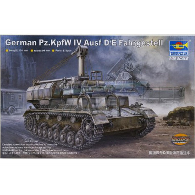 Buy Trumpeter 1/35 German Pz.KpfW IV Ausf D/E Fahrgestell Kit - MyDeal ...