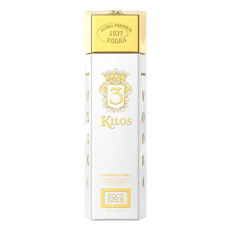 Buy 3 Kilos Gold Bar Coconut Vodka 1L - MyDeal
