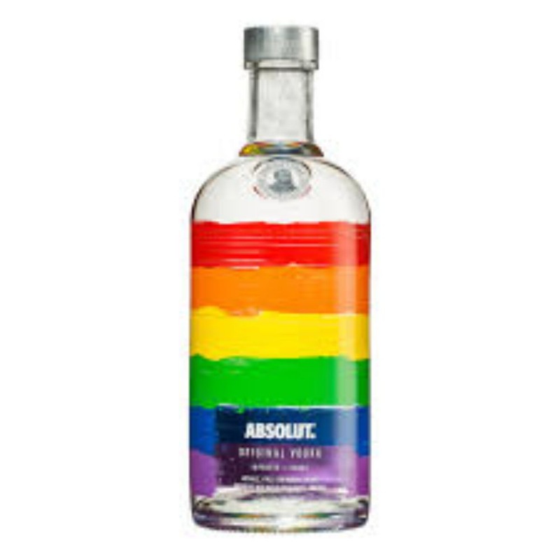 Buy Absolut Vodka Rainbow Limited Edition 700mL @ 40% abv - MyDeal