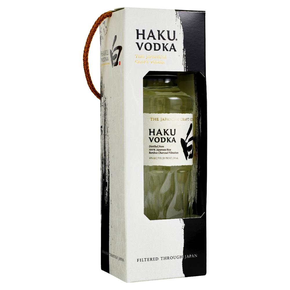 Buy Haku Japanese Vodka Gift Pack 200mL - MyDeal Australia