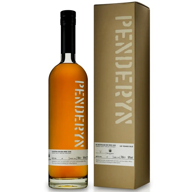 Buy Penderyn Ex-Australian Red Wine Cask AW2 18 Year Old Single Malt ...