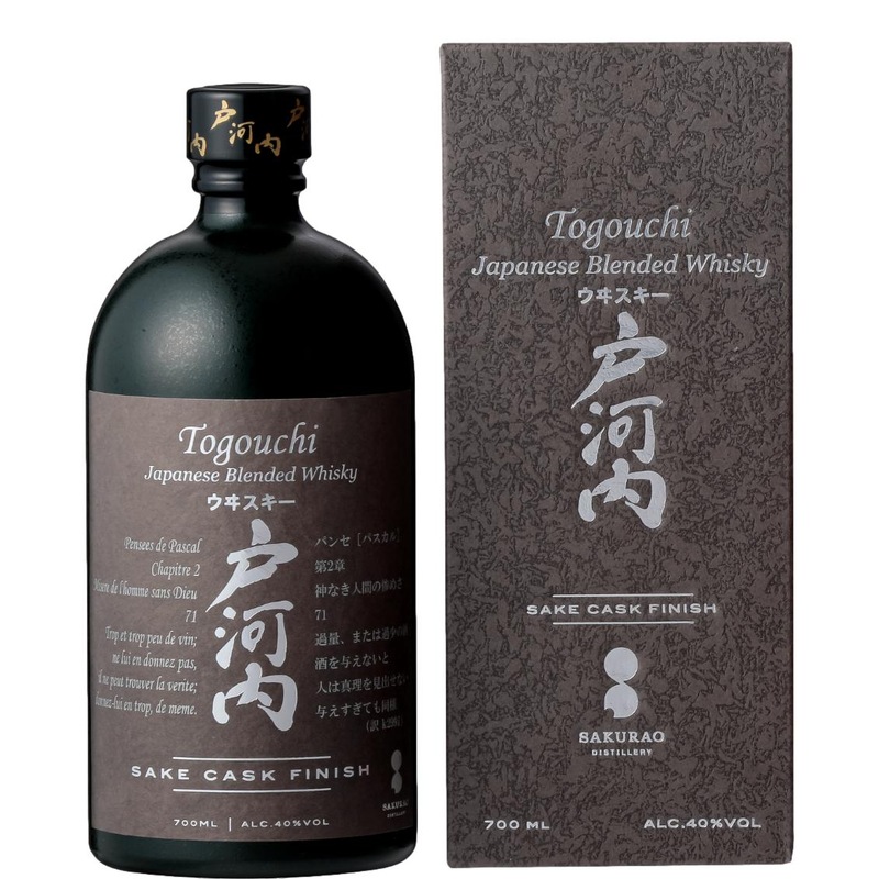 Buy Togouchi Sake Cask Finish Japanese Whisky 700mL - MyDeal