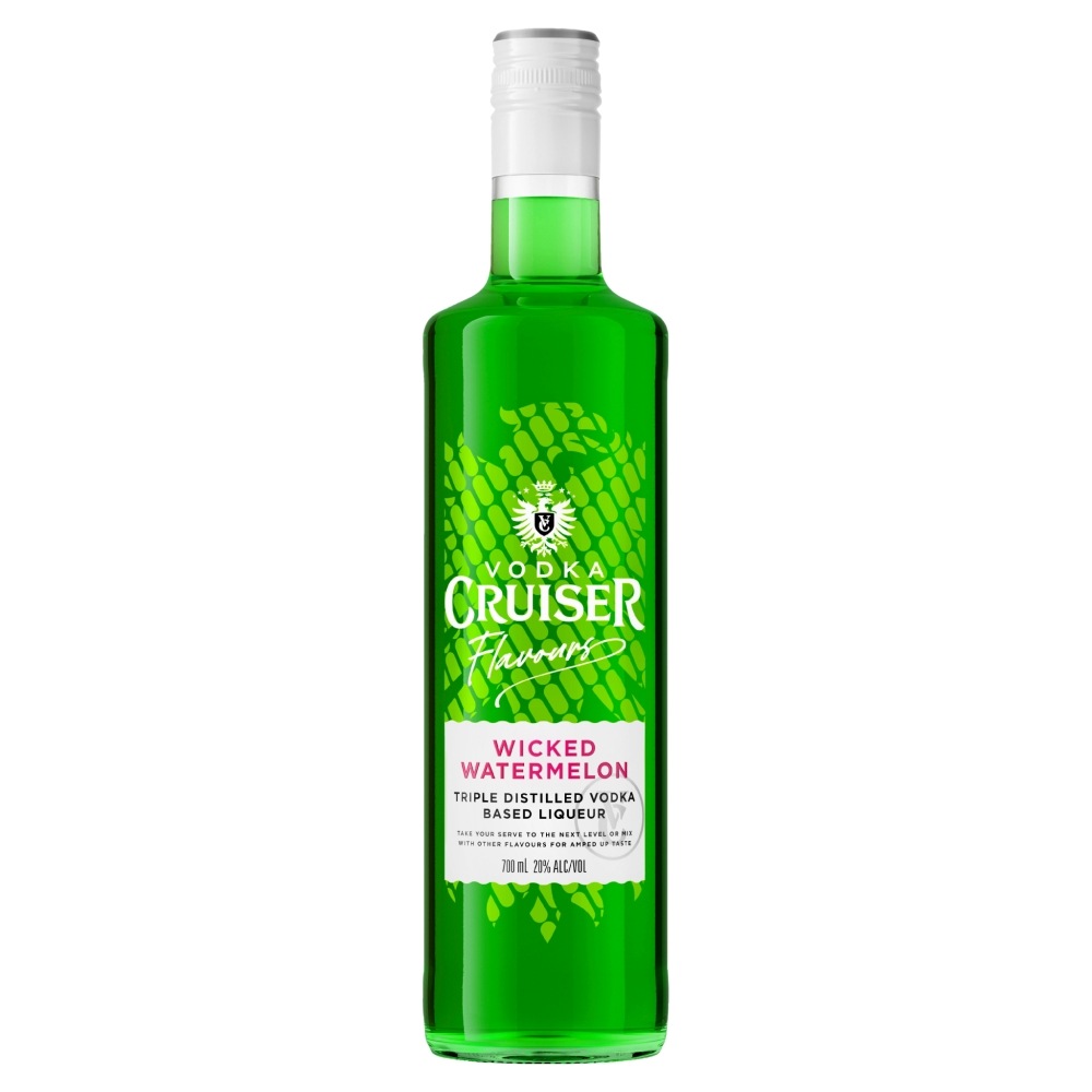 Buy Vodka Cruiser Flavours Wicked Watermelon Liqueur 700mL - MyDeal ...