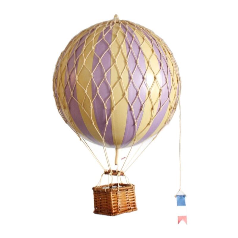Buy Authentic Models Royal Aero Hot Air Balloon Model - Lavender ...