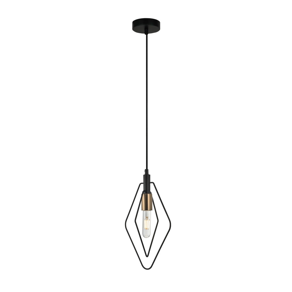 Buy CONTOUR Pendant Lamp Light Interior ES Black Diamond with Antique ...