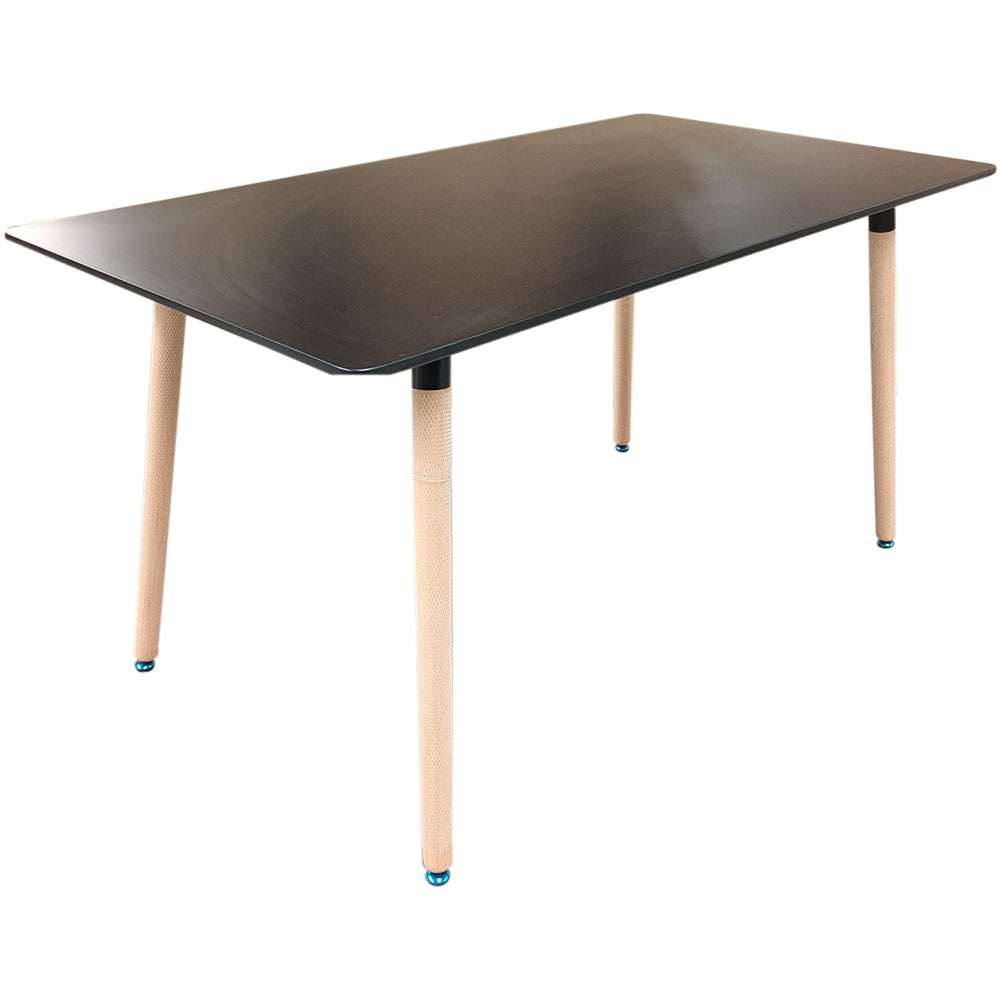 Buy Design Square Modern Wooden Rectangular Kitchen Dining Table 140cm ...