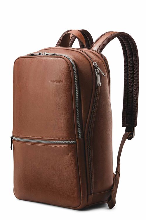 Buy Samsonite Sam Classic Leather Slim Backpack - MyDeal Australia