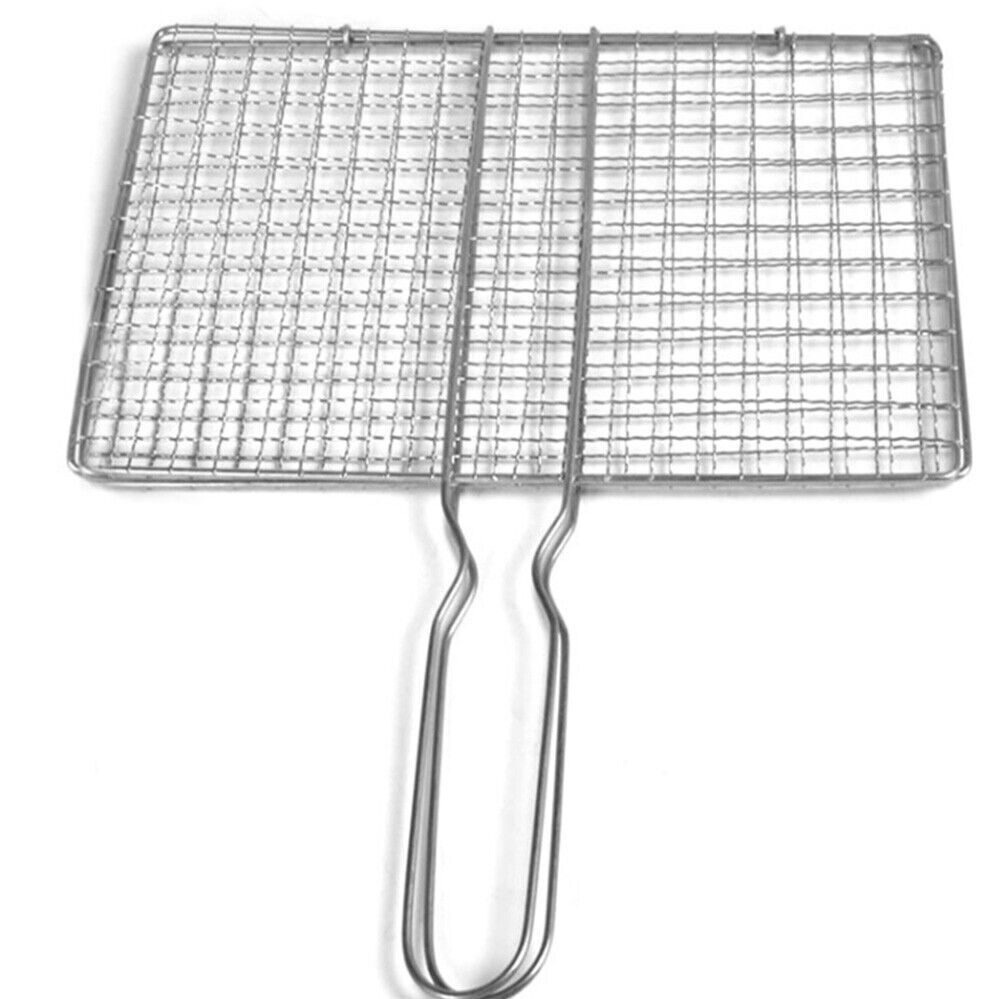 Buy Fish Grilling BBQ Basket Grill Camping Net Meat Vegetable Cooking ...